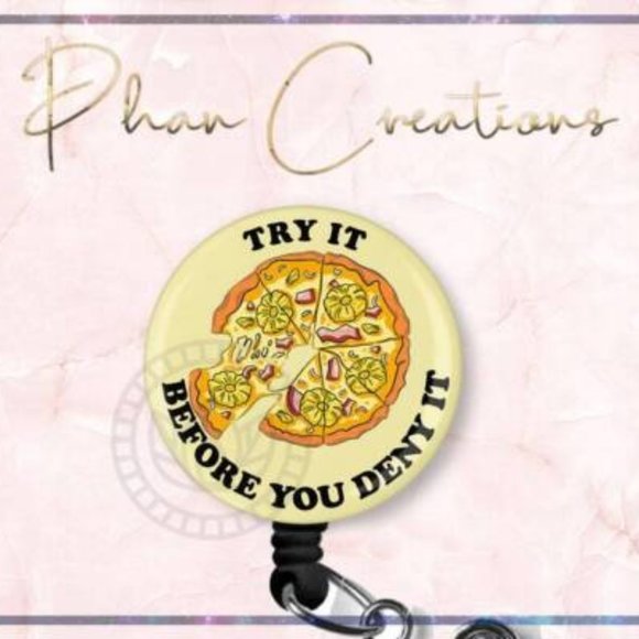 Accessories | Try It Before You Deny It Retractable Badge Reel Funny ...